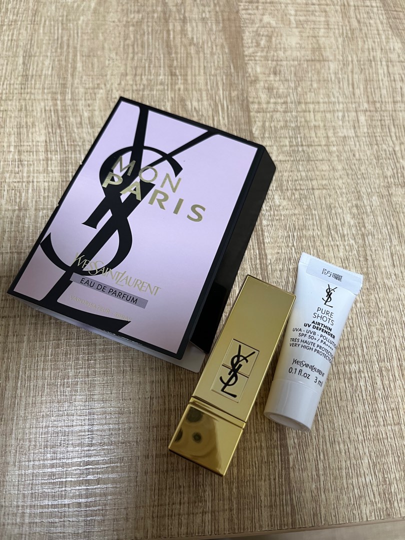 YSL Sample set (100% new), 美容＆個人護理, 健康及美容 - 皮膚護理, 面部 - 面部護理 - Carousell