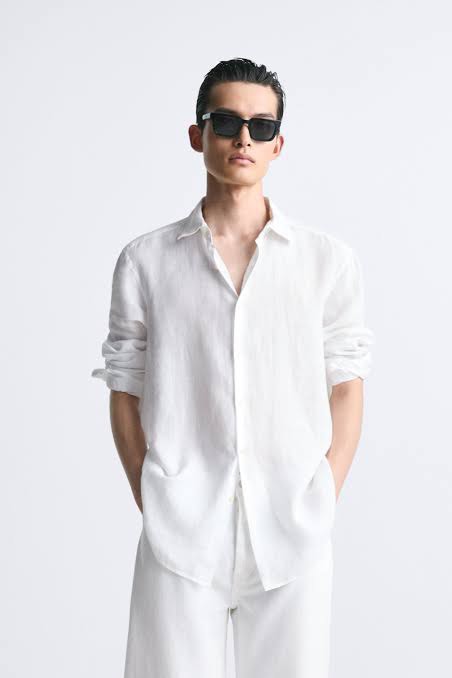 ZARA MAN Linen slim fit on Carousell
