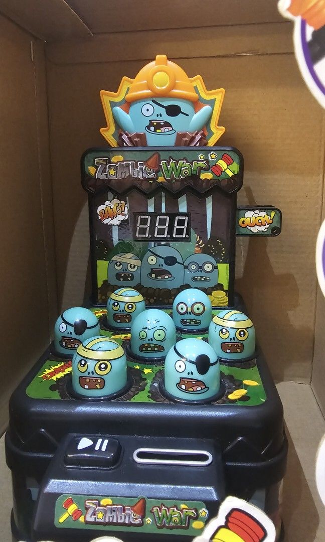 Zombie war - whack a mole arcade game, Hobbies & Toys, Toys & Games on ...