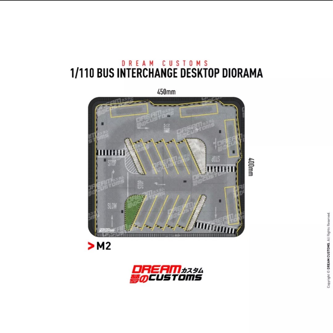1/110 Singapore Bus Interchange Diorama, Hobbies & Toys, Toys & Games ...