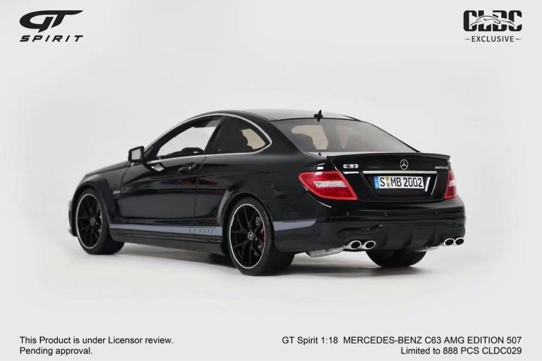 1/18 GT Spirit Mercedes Benz C63 AMG Edition 507 (Asian Exclusive ...