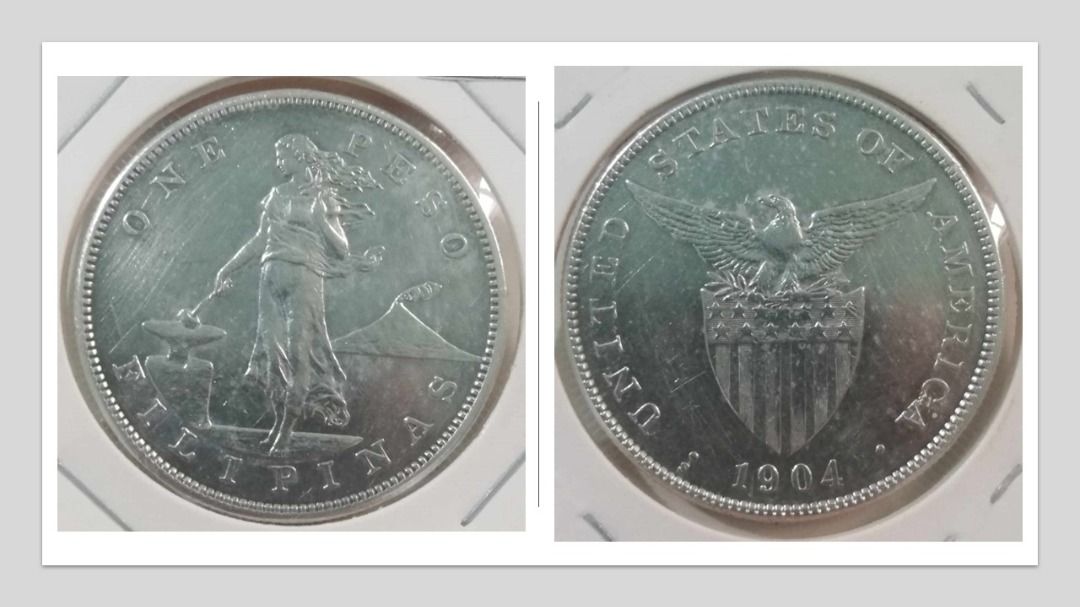 1904 1 PESO US Philippines Coinage Sharp Detailed on Carousell