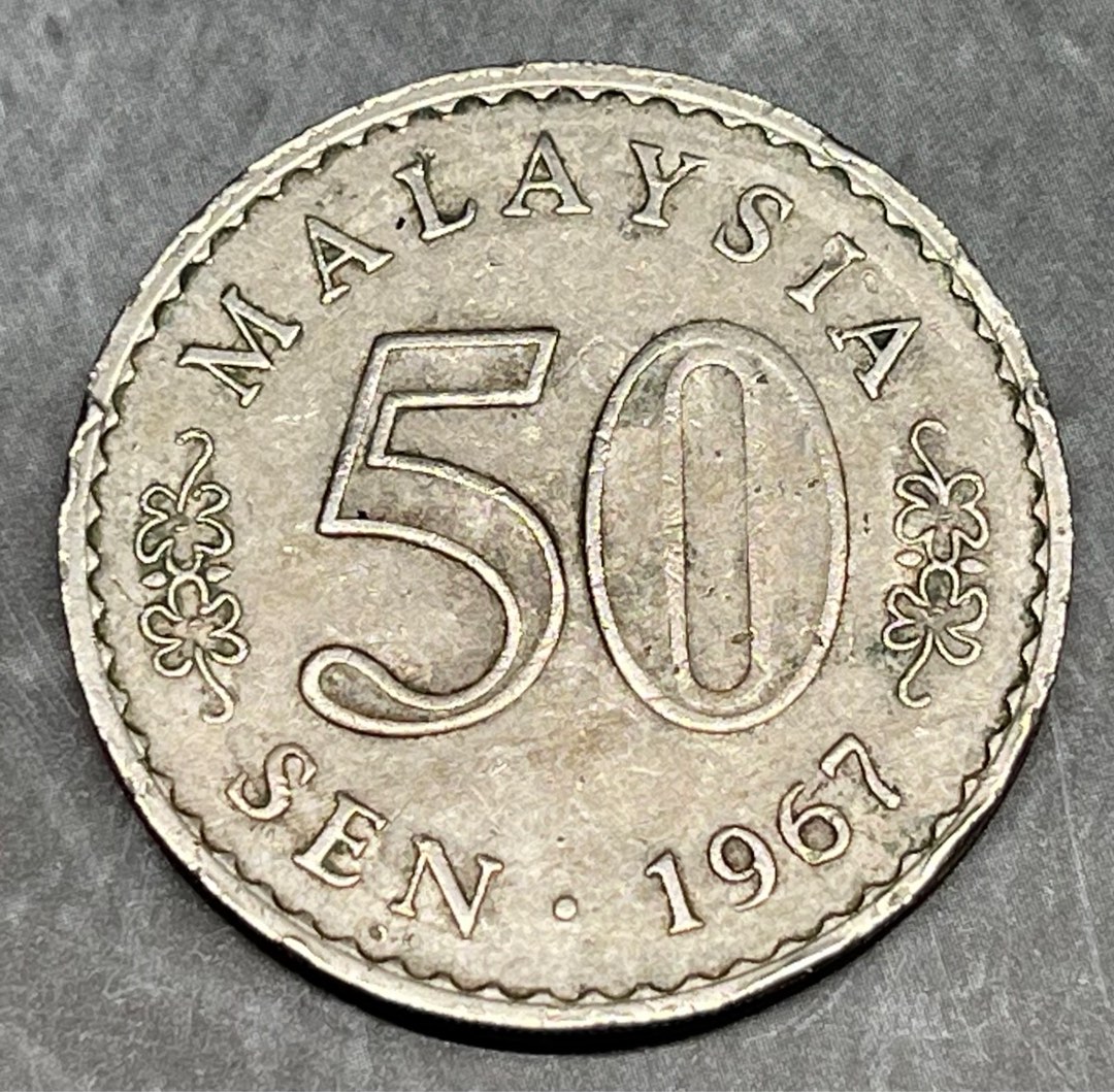 1967 50 Cent Coin Parliament Series - Security Edge 2, Hobbies & Toys, Collectibles ...