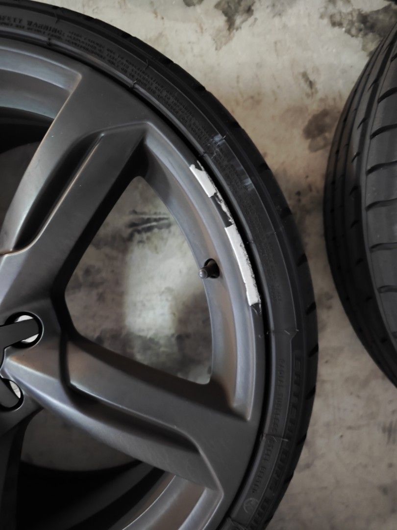 20in Custom Wheel with tyre for Q5 A5 A4 A6, Car Accessories, Tyres ...