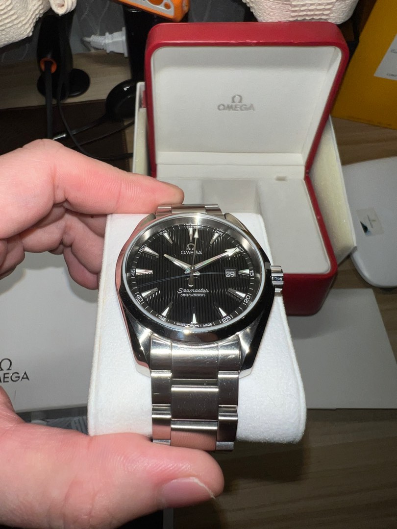 CHEAPEST 38.5mm Omega seamaster Aquaterra quartz, Luxury, Watches on ...