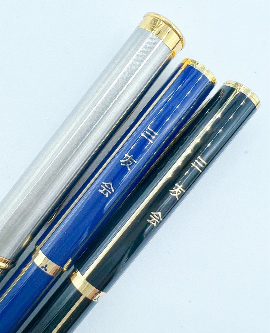 3pcs Mitsubishi exceed pen 1 ballpoint 2 rollerball, Hobbies & Toys ...