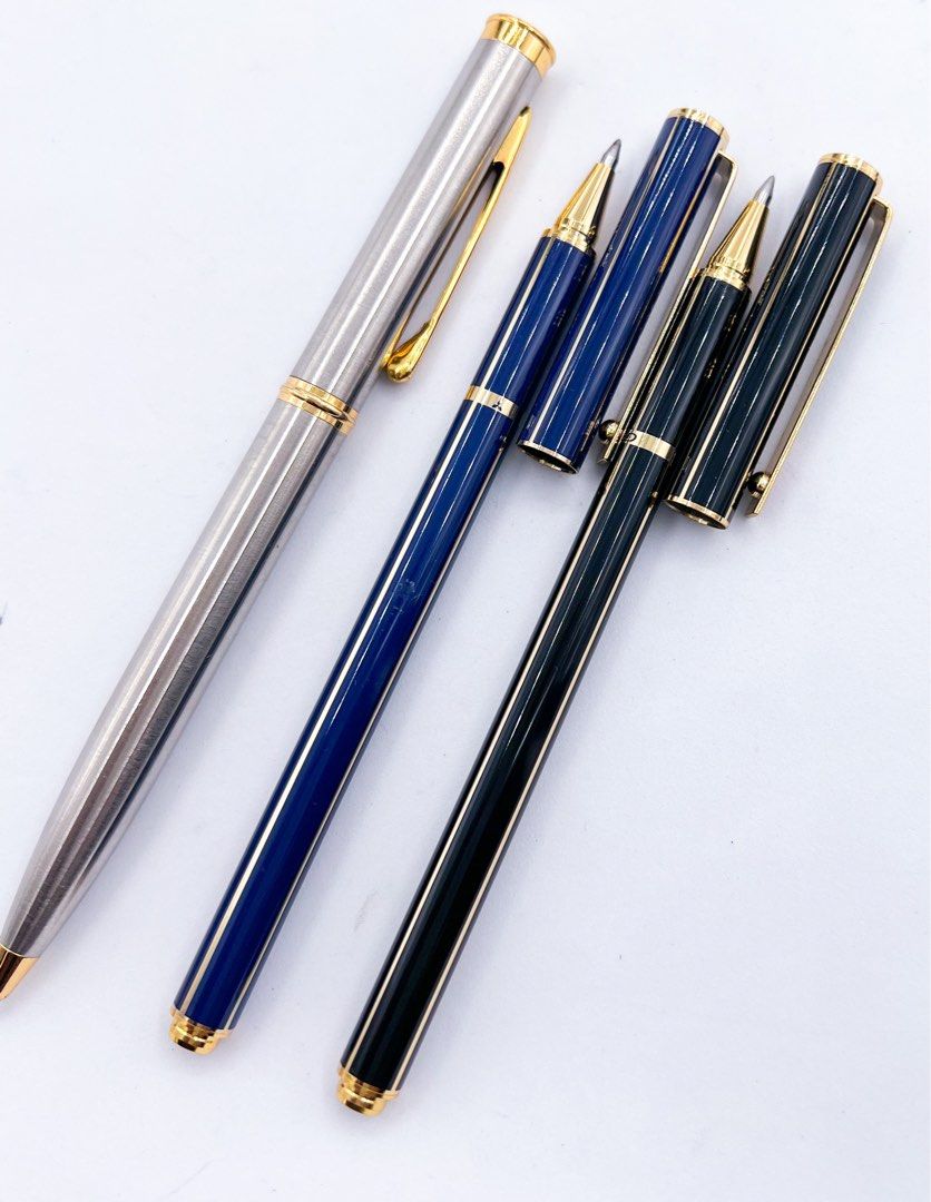 3pcs Mitsubishi exceed pen 1 ballpoint 2 rollerball, Hobbies & Toys ...