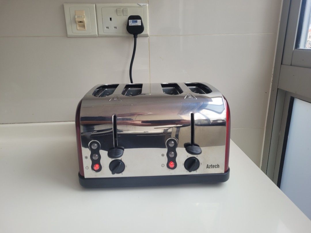 4-slice Toaster, almost new, TV & Home Appliances, Kitchen Appliances ...