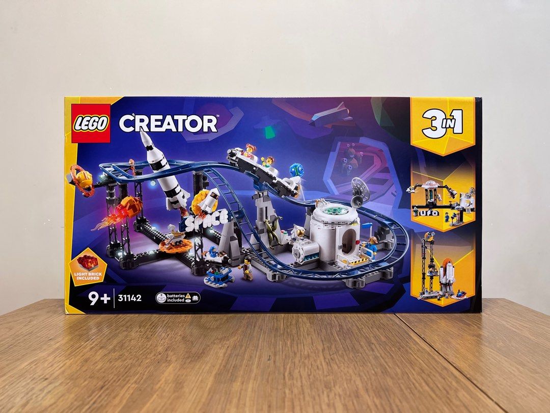 全新靚盒 LEGO 31142 - Creator 3-in-1 - Space Roller Coaster (與31084、31095 ...