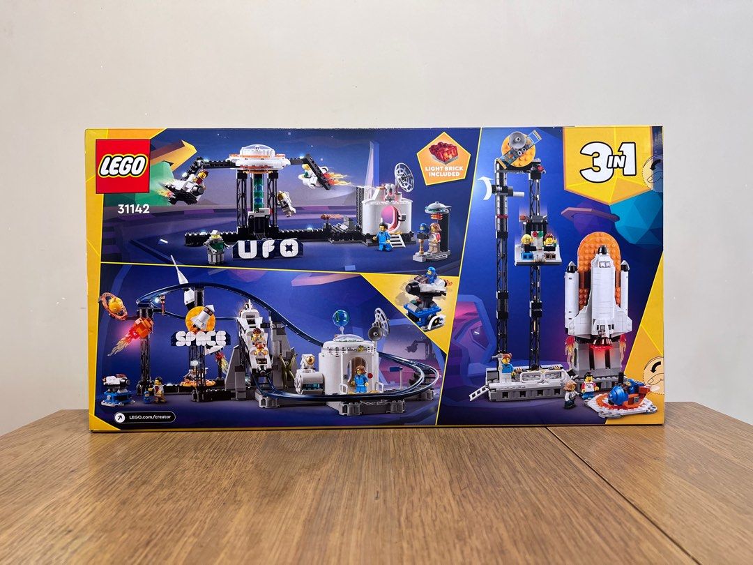 全新靚盒 LEGO 31142 - Creator 3-in-1 - Space Roller Coaster (與31084、31095 ...