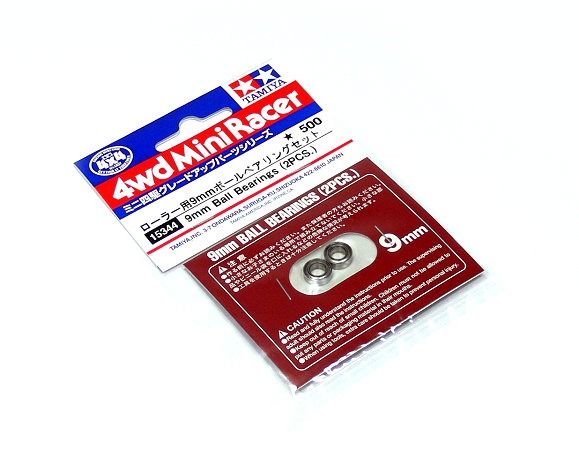 田宮模型遙控車零件 TAMIYA 15344 Mini 4WD Model Racing 9mm Ball Bearings (2pcs ...