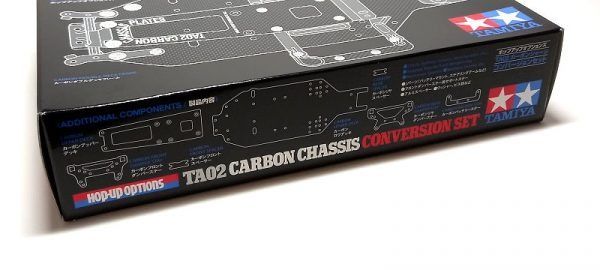 田宮模型遙控車零件 TAMIYA 47479 Hop-Up Options TA02 Carbon Chassis Conversion ...