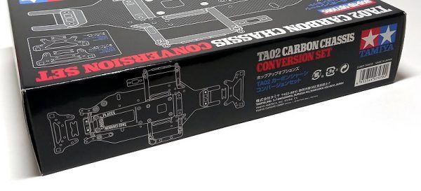 田宮模型遙控車零件 TAMIYA 47479 Hop-Up Options TA02 Carbon Chassis Conversion ...
