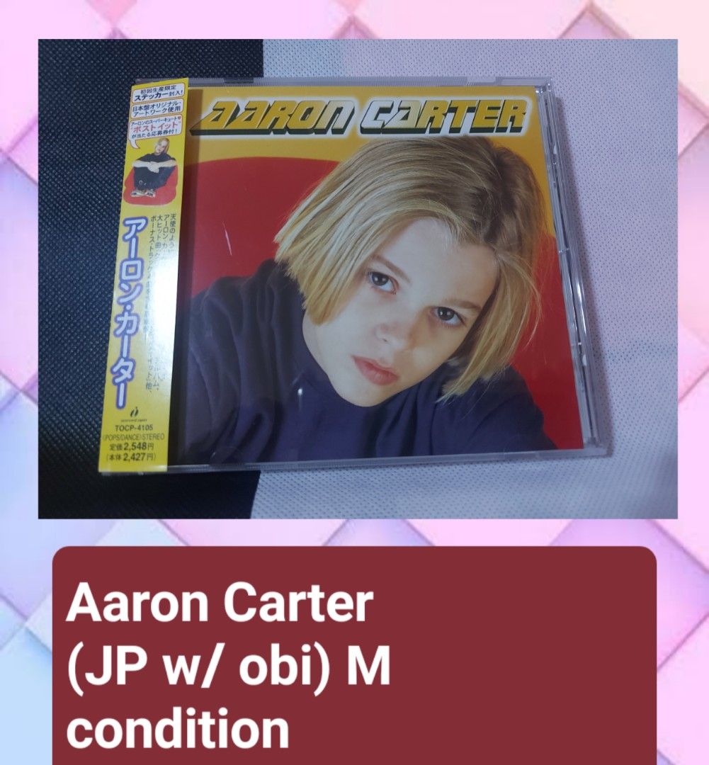 Aaron Carter CD (unsealed), Hobbies & Toys, Music & Media, CDs & DVDs ...