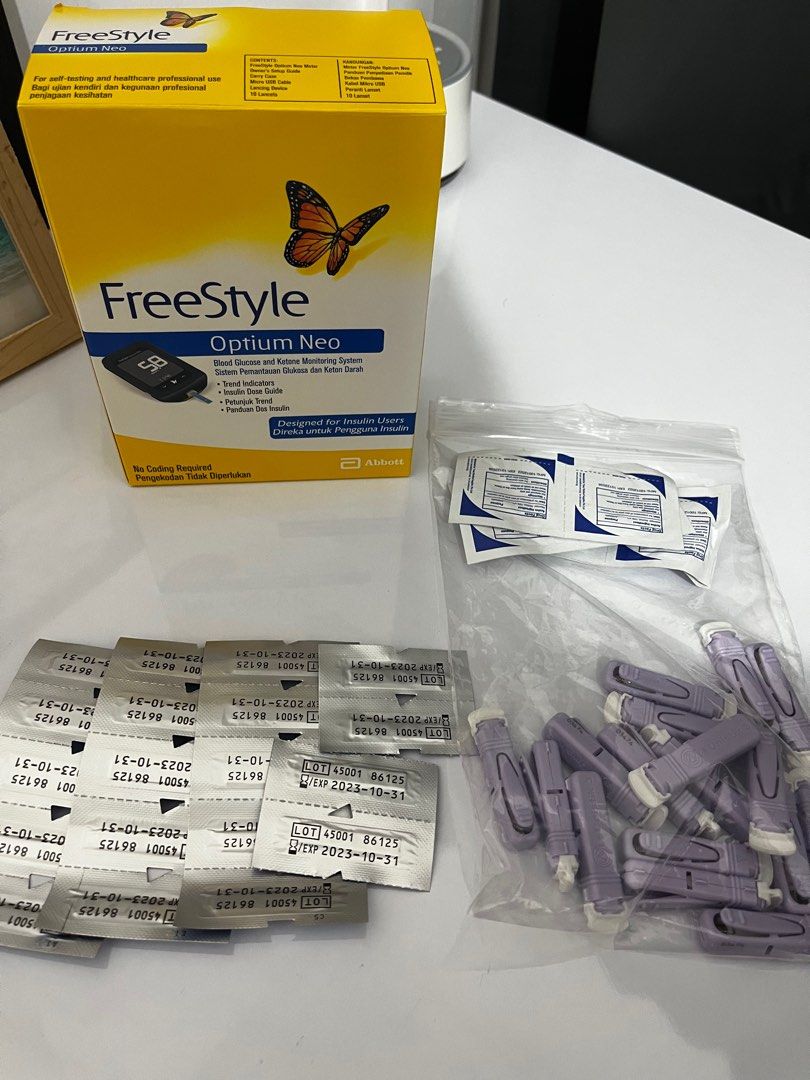 Abbott freestyle optium neo, Health & Nutrition, Health Monitors ...
