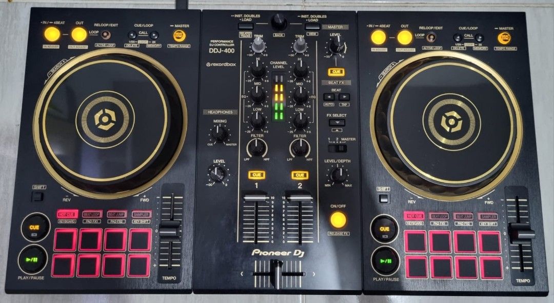 Alat DJ Pioneer DDJ 400 Gold Limited Edition Controller DJ Rekordbox ...