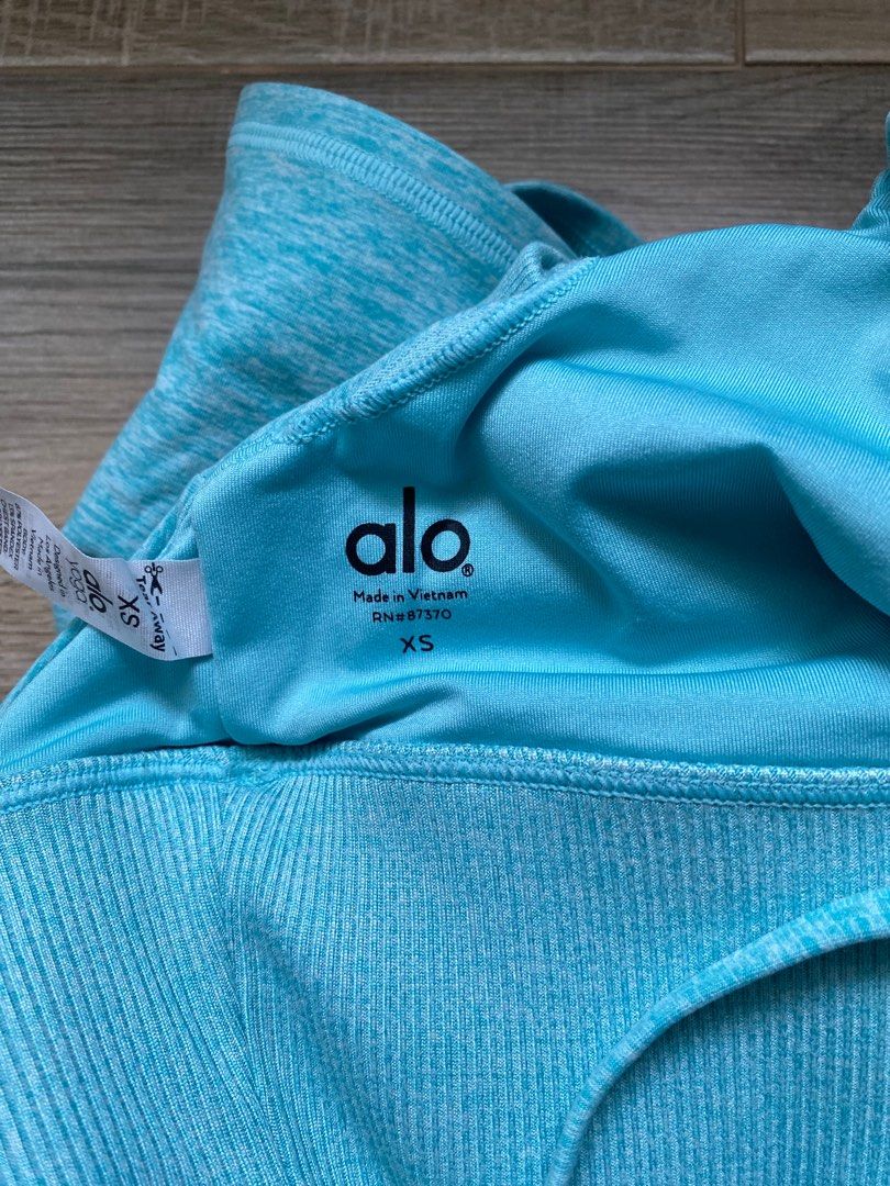 Alo Yoga Alosoft Set in Teal on Carousell