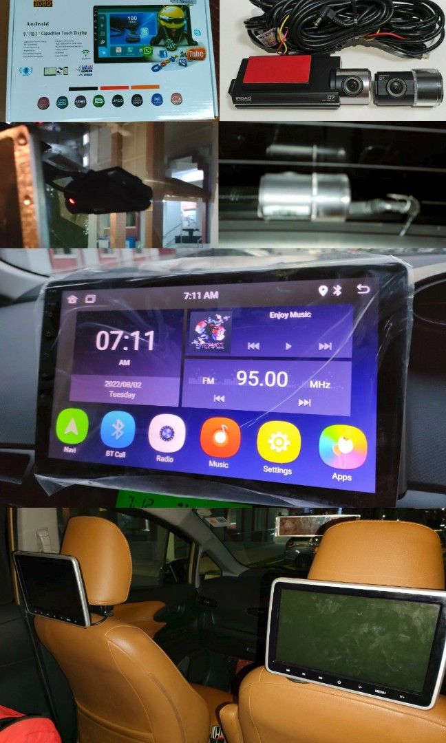 Android Headunit installation, Car Accessories, Accessories on Carousell
