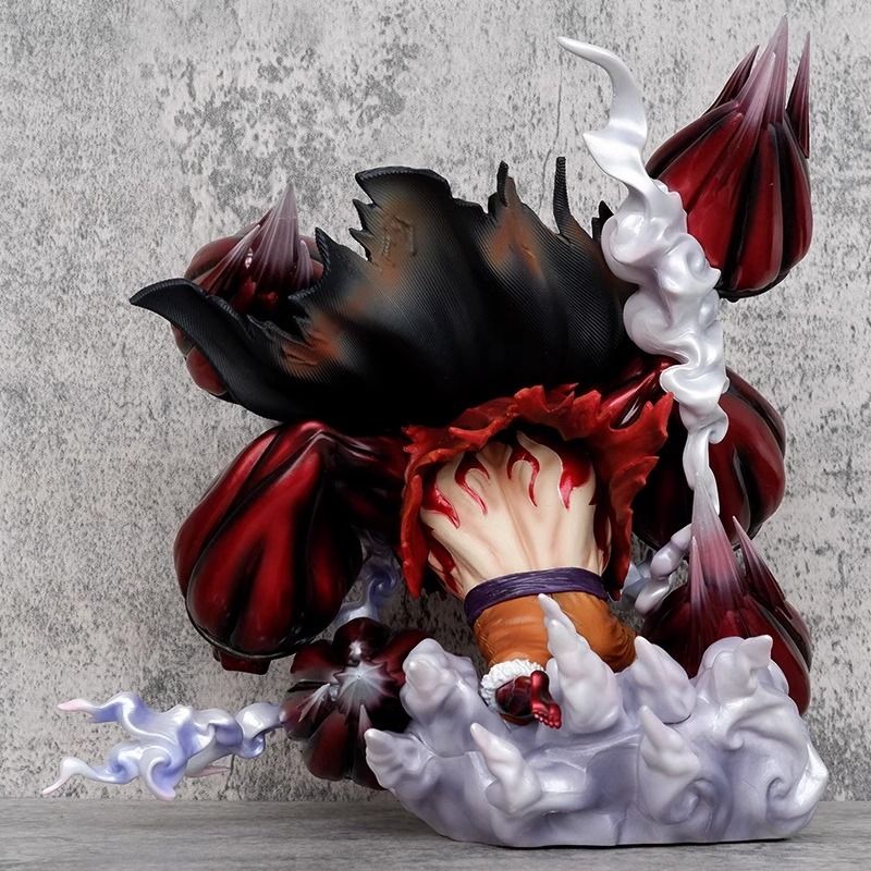 Anime One Piece Gear 4 Luffy PVC Figure Statue Luffy Zoro Sanji Nami ...