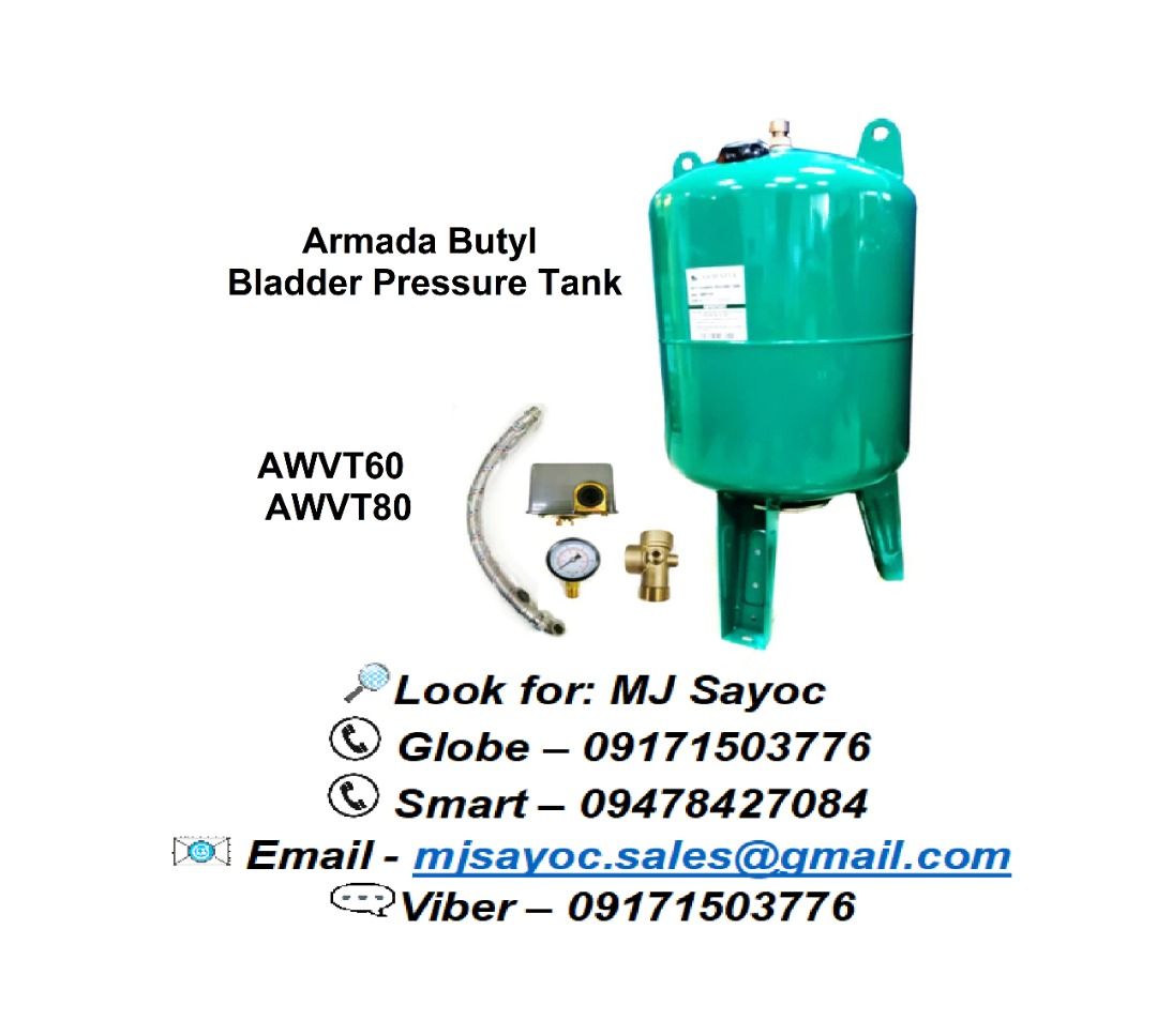 Armada Butyl Bladder Pressure Tank, Commercial & Industrial ...