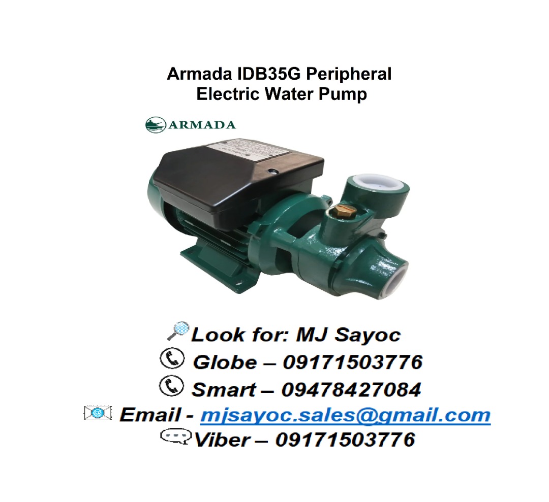 Armada IDB35G Peripheral Electric Water Pump on Carousell