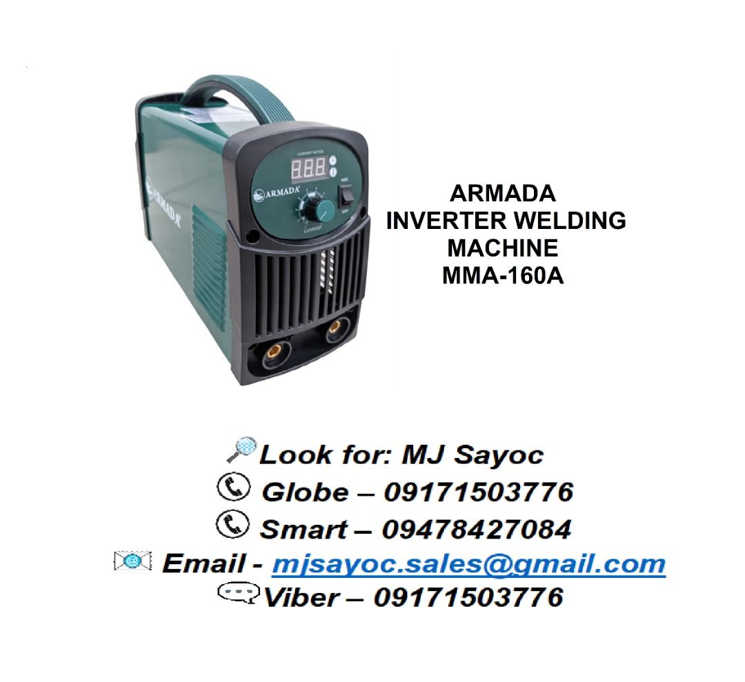 ARMADA INVERTER WELDING MACHINE - MMA-160A on Carousell