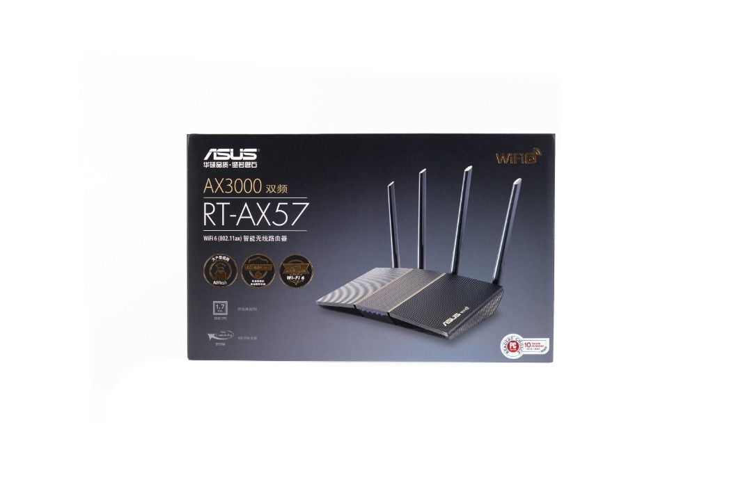 ASUS RT_AX57 WIFI6 AX3000 router & RT-AX56U v2 AX1800, Computers & Tech ...