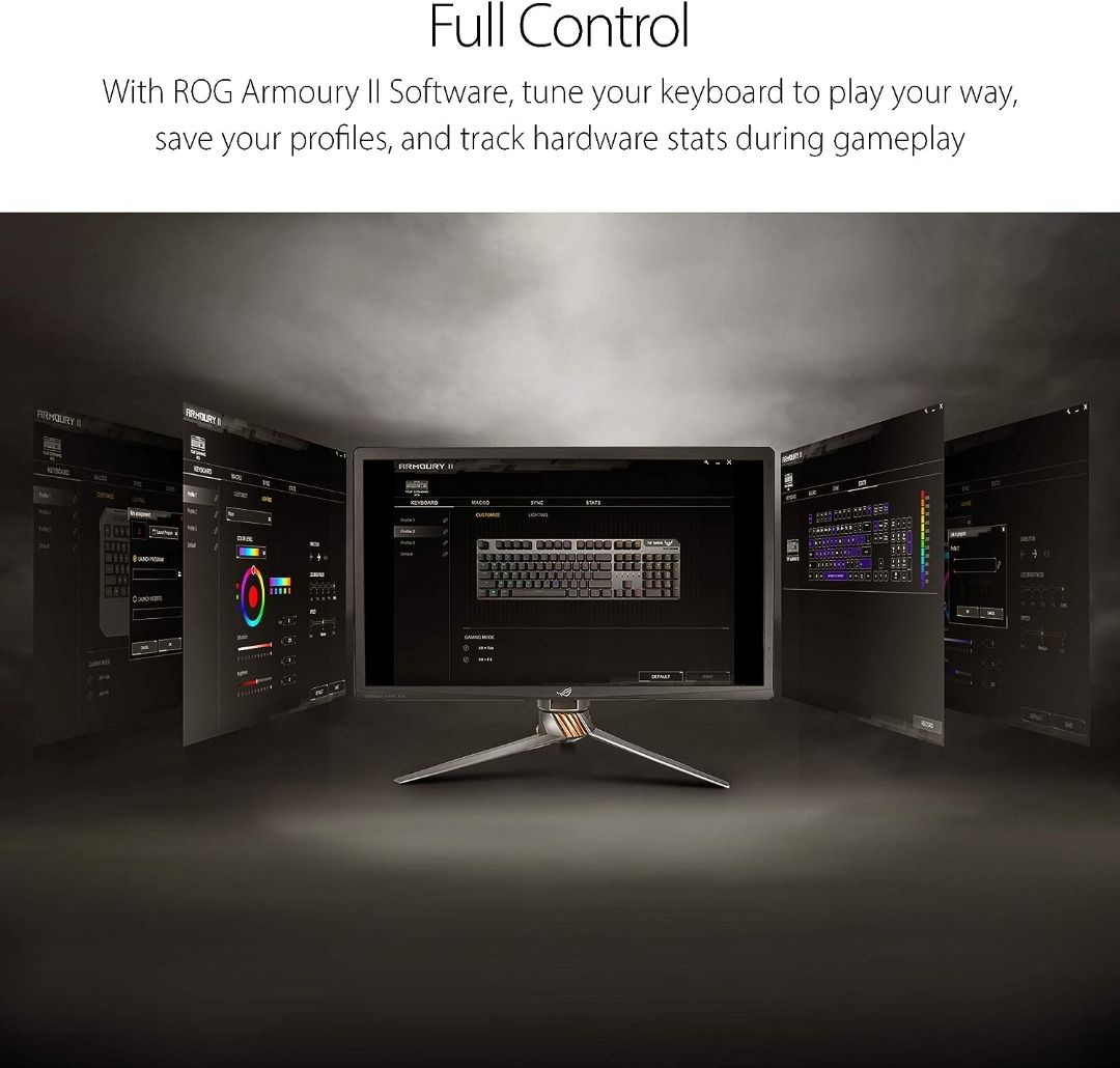 ASUS TUF Gaming K7 Optical Mechanical Keyboard with Tactile Switches ...