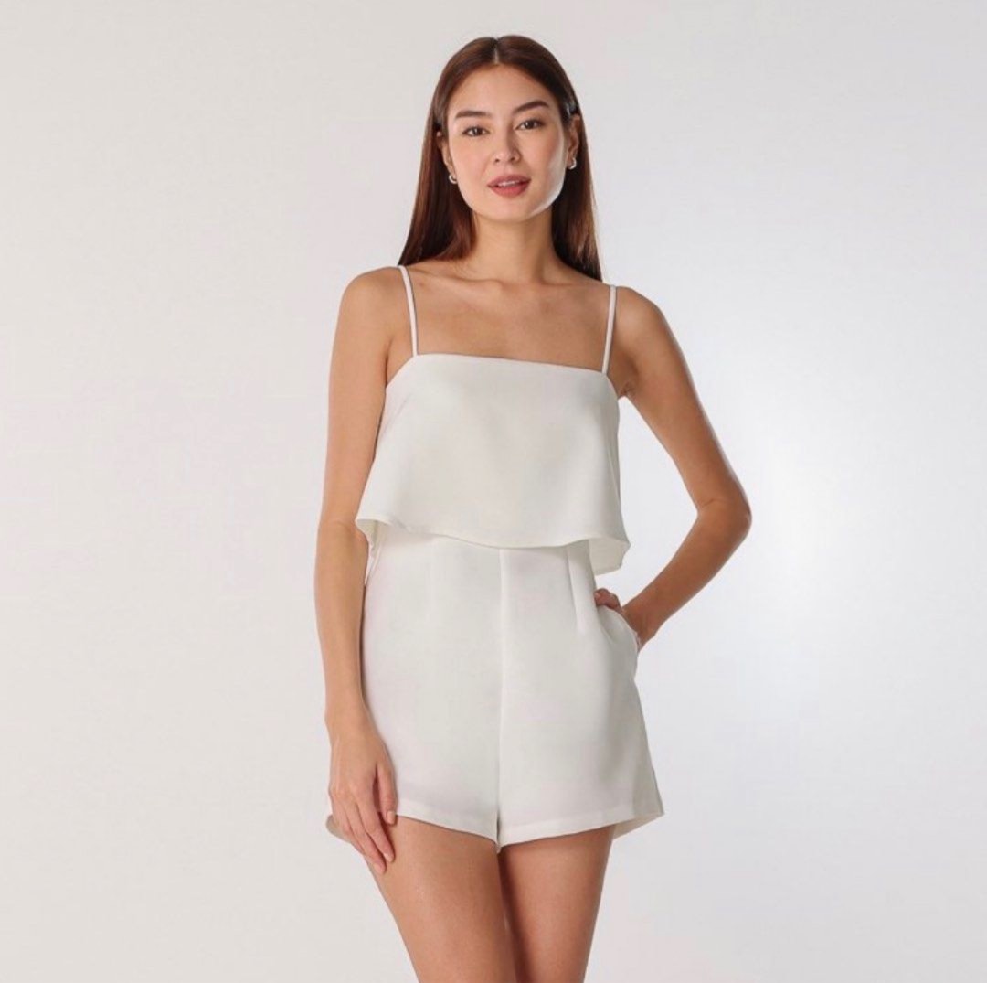 Athena overlay romper, Women's Fashion, Dresses & Sets, Sets or ...