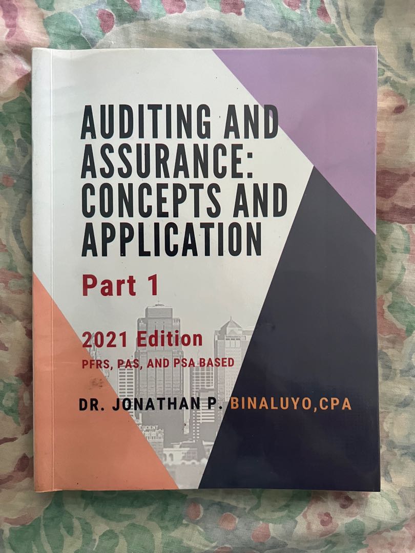 Auditing And Assurance Concepts And Application 2022 Edition Binaluyo Hobbies And Toys Books