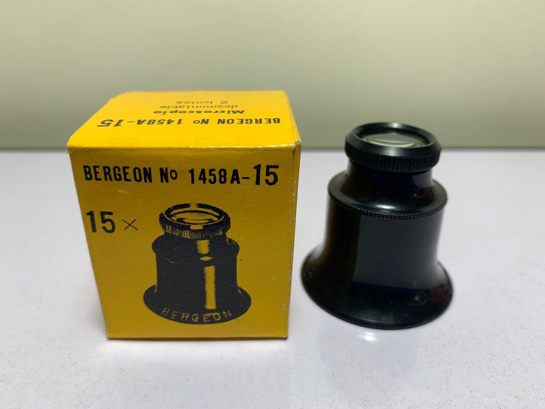Authentic Bergeon eye loupe, Men's Fashion, Watches & Accessories ...