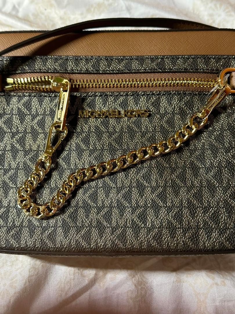 Authentic Michael Kors (MK) Cross Body Bag, Women's Fashion, Bags ...