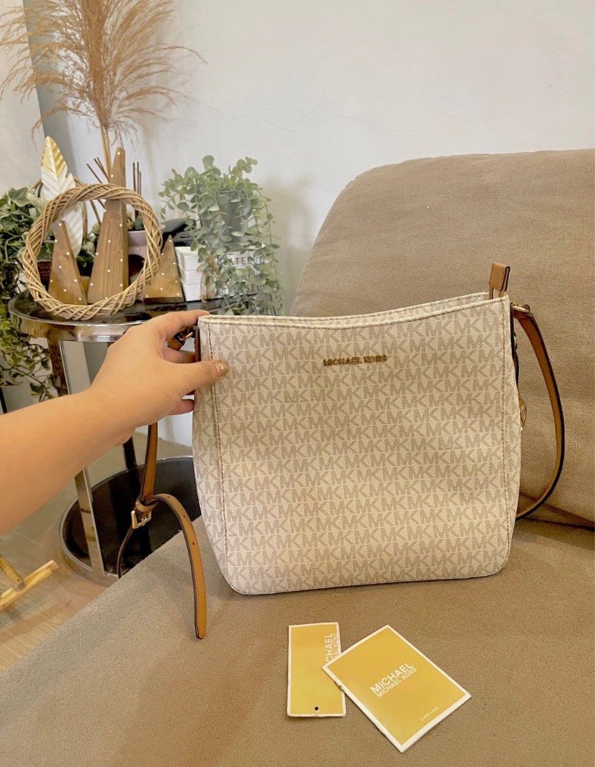 Authentic Mk Sling, Women's Fashion, Bags & Wallets, Cross-body Bags on ...