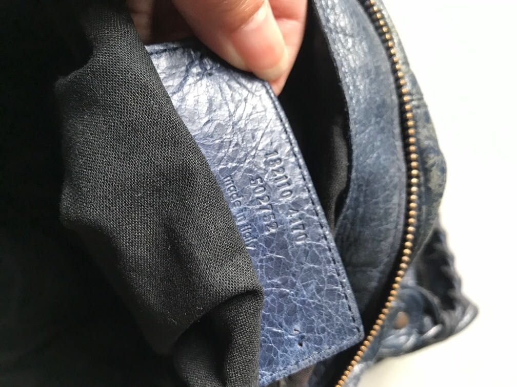 Balenciaga Work Bag Blue, Barang Mewah, Tas & Dompet di Carousell