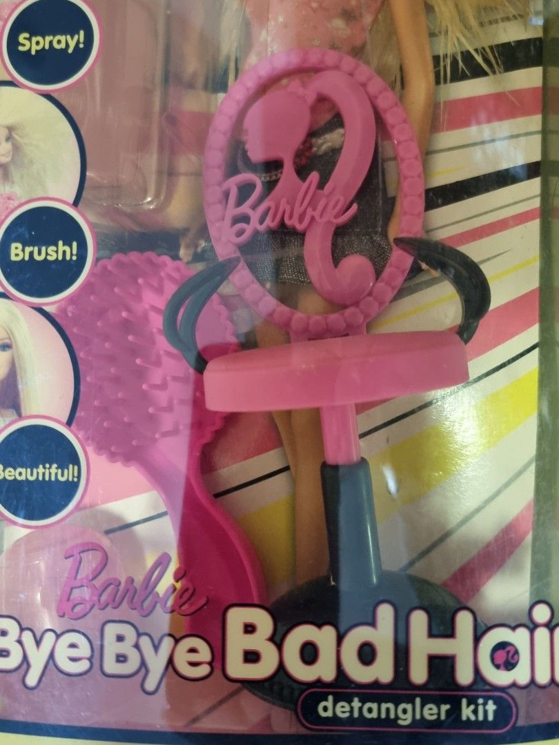 Barbie Bye Bye Bad Hair, Hobbies & Toys, Toys & Games on Carousell