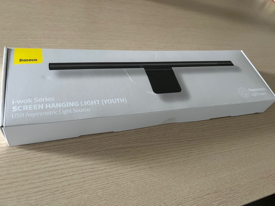 Baseus i-wok Series Monitor Light Bar Dimmable LED Screen Hanging Light ...