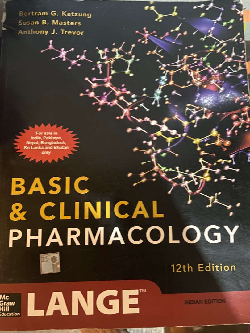 BASIC & CLINICAL PHARMACOLOGY, Hobbies & Toys, Books & Magazines ...