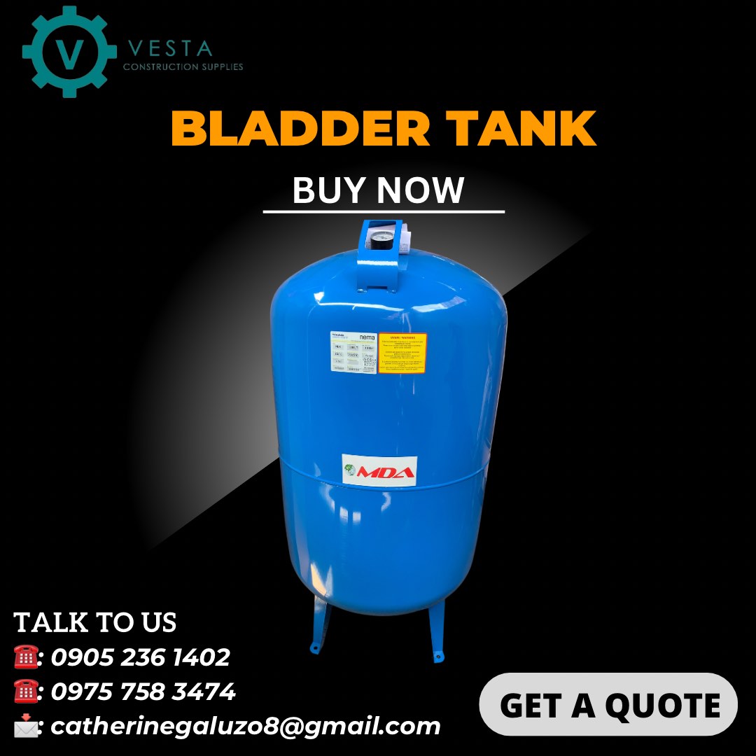 Bladder tank, Commercial & Industrial, Industrial Equipment on Carousell