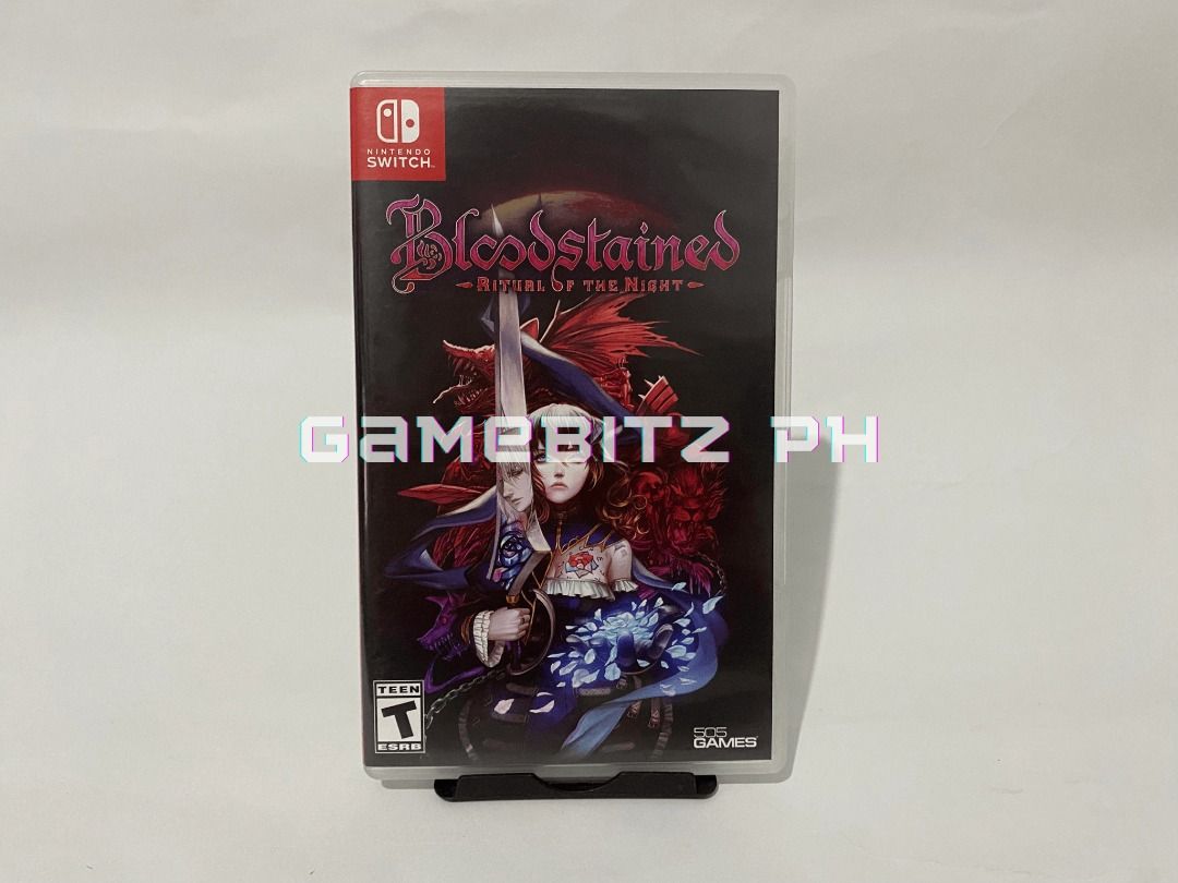 Bloodstained Nintendo Switch Lite Oled Game, Video Gaming, Video Games ...
