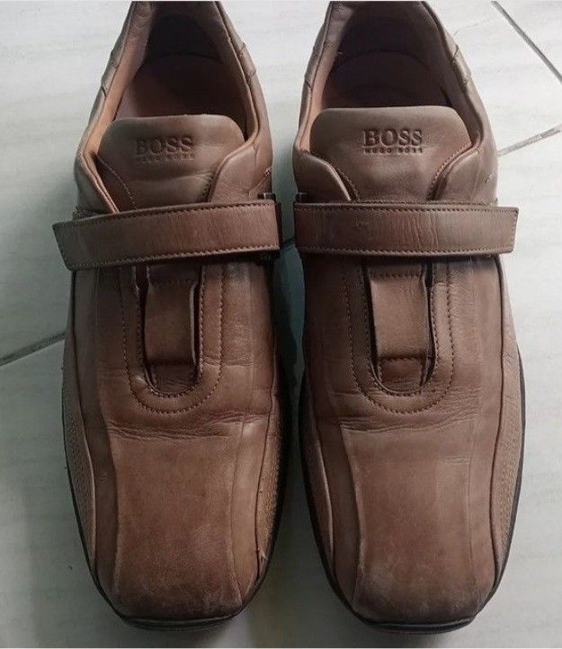 Boss Men Shoes, Fesyen Pria, Sepatu , Sepatu Formal di Carousell