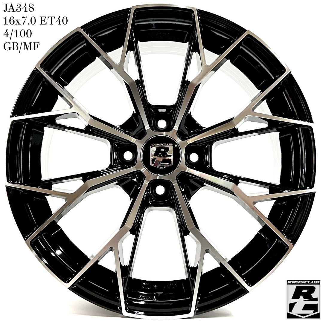 Brand New 16 Inch 4x100 Sports Rims, Car Accessories, Tyres & Rims on ...