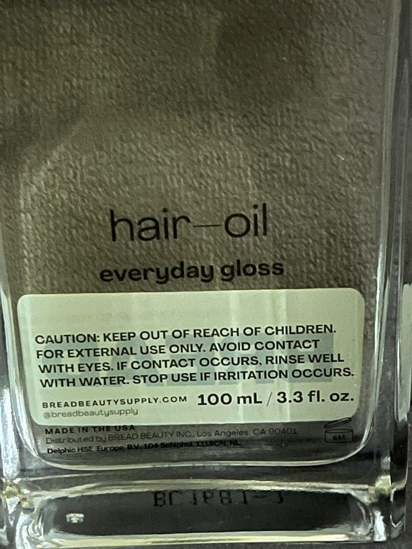 BREAD Hair Oil (100 ml), Beauty & Personal Care, Hair on Carousell
