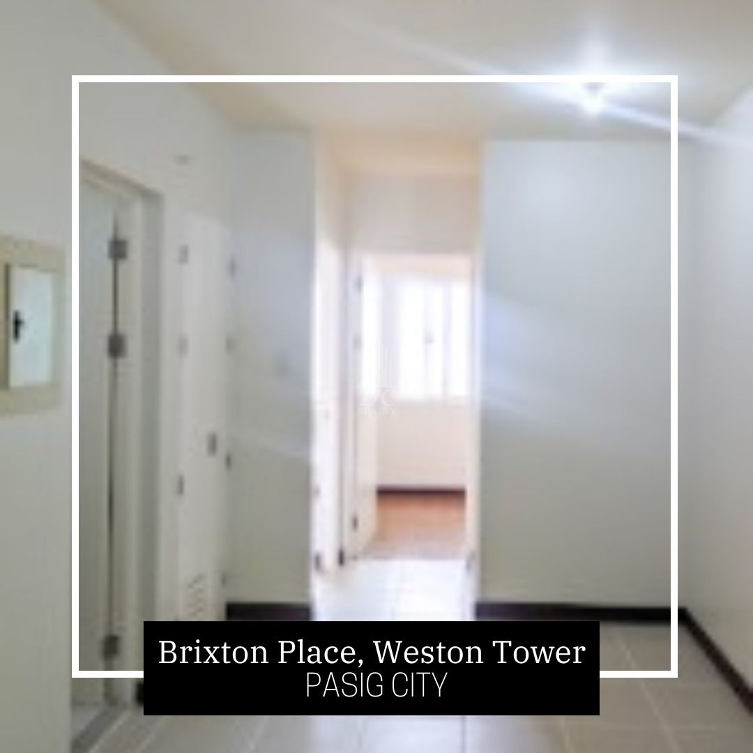Brixton Place (Weston Tower), Pasig City - 2 BR Condo Unit for Sale ...