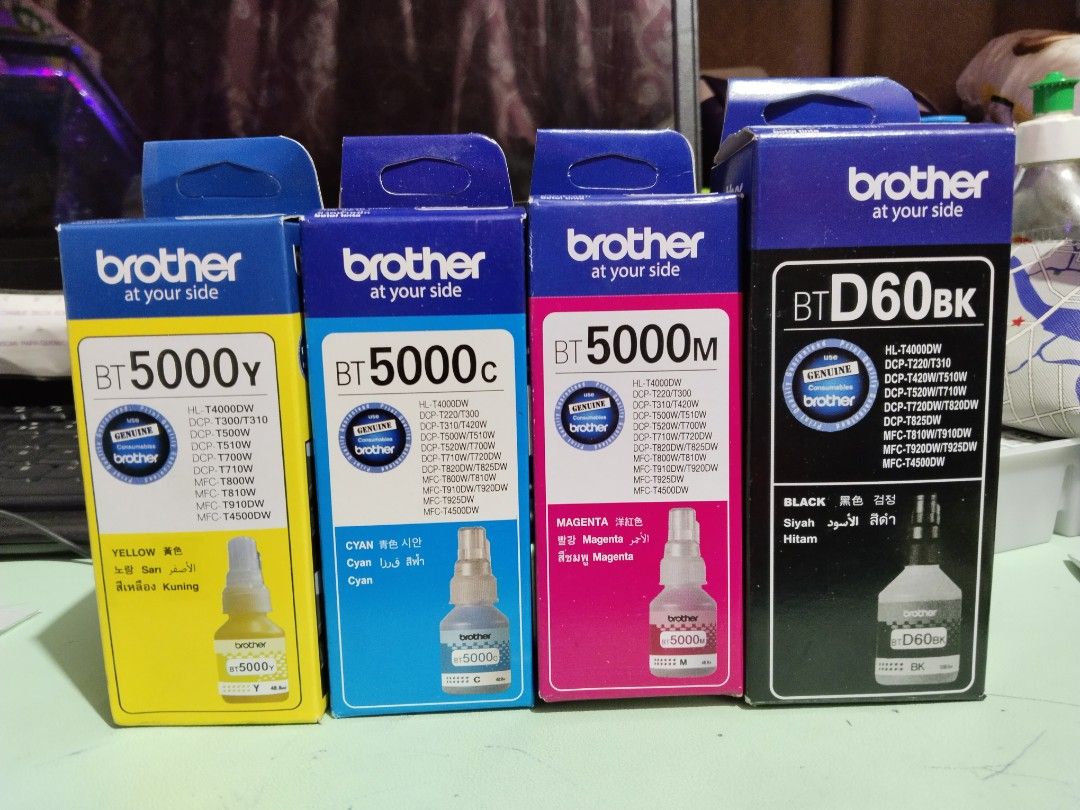 BTD60 BK & BT5000 CYM Brother Ink -Retail/Wholesale/Bulk, Computers ...