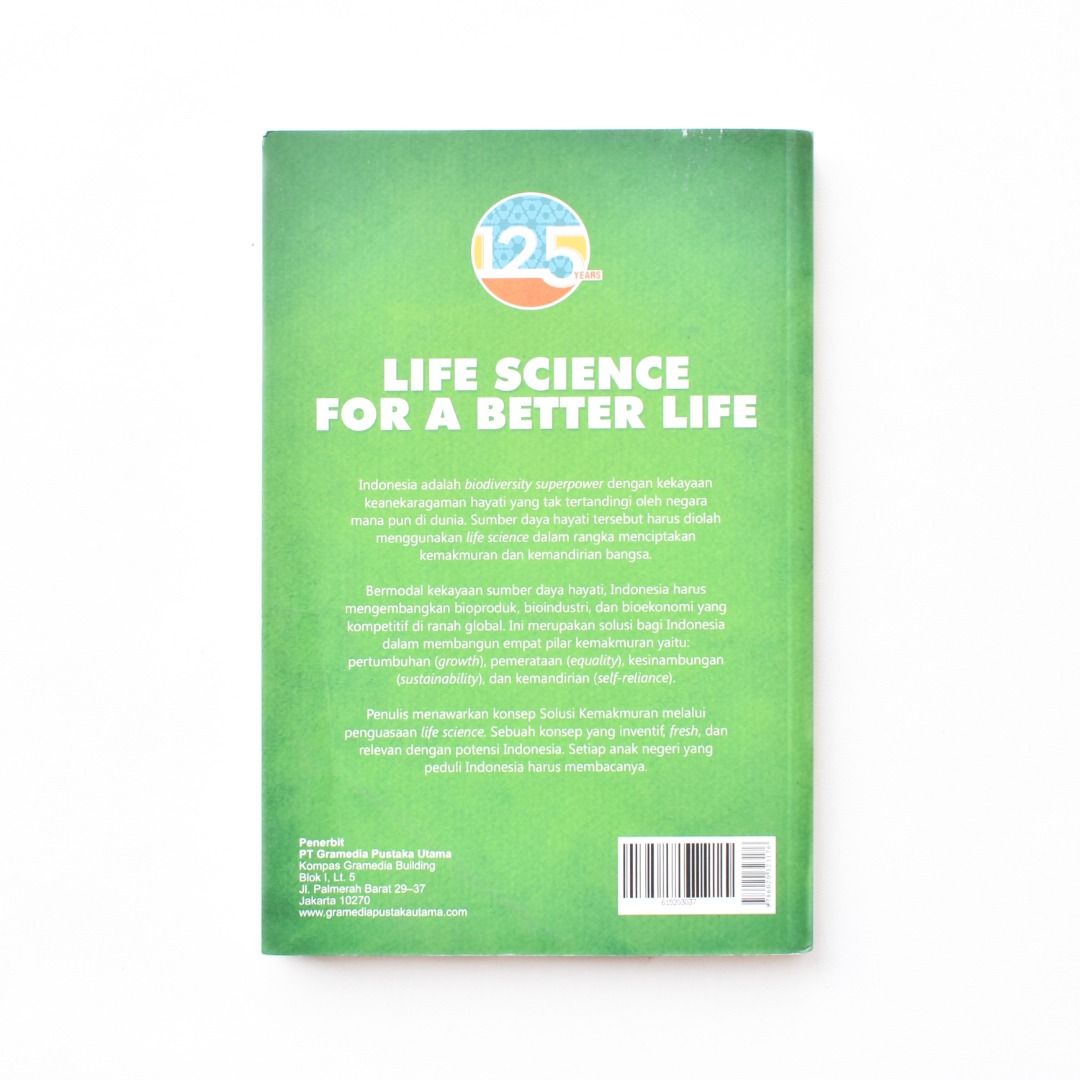 Buku Life Science for a Better Life Solusi Kemakmuran Indonesia, Buku ...