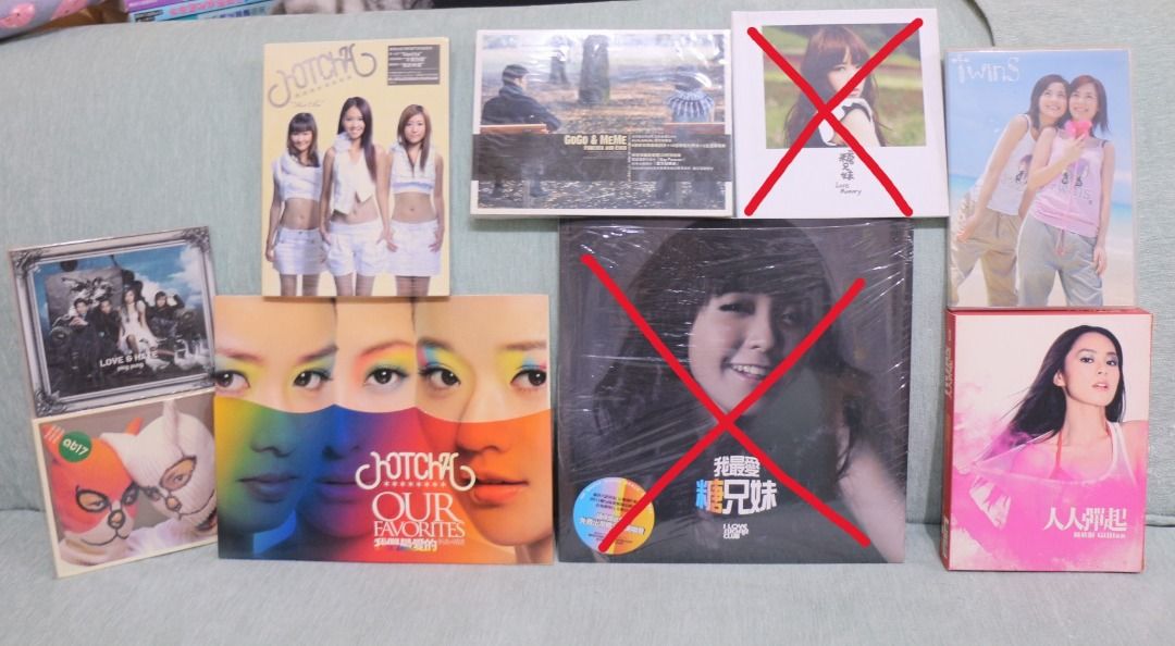 C05 Twins / Hotcha / at17 / Gogo & Meme / PING PUN, 興趣及遊戲, 音樂、樂器 & 配件, 音樂與媒體 - CD 及 DVD - Carousell