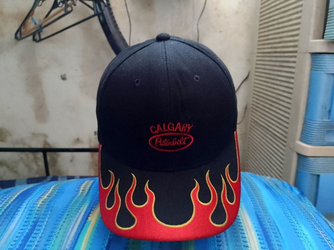 Flaming Calgary Peterbilt, UltraFit By Magic Brand, Adult Size Large ...