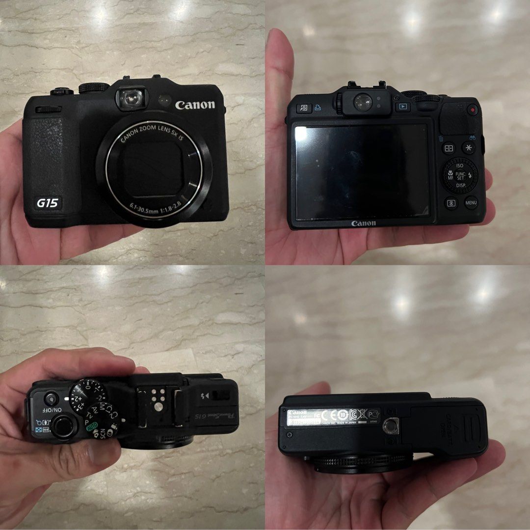 Canon G15 + underwater housing + accessories, Photography, Cameras on ...