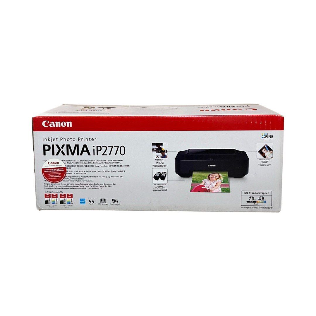 Canon Pixma IP2770 Printer (Black) on Carousell