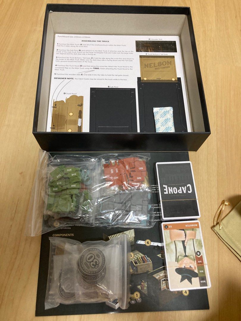 Capone Board Game, Hobbies & Toys, Toys & Games on Carousell